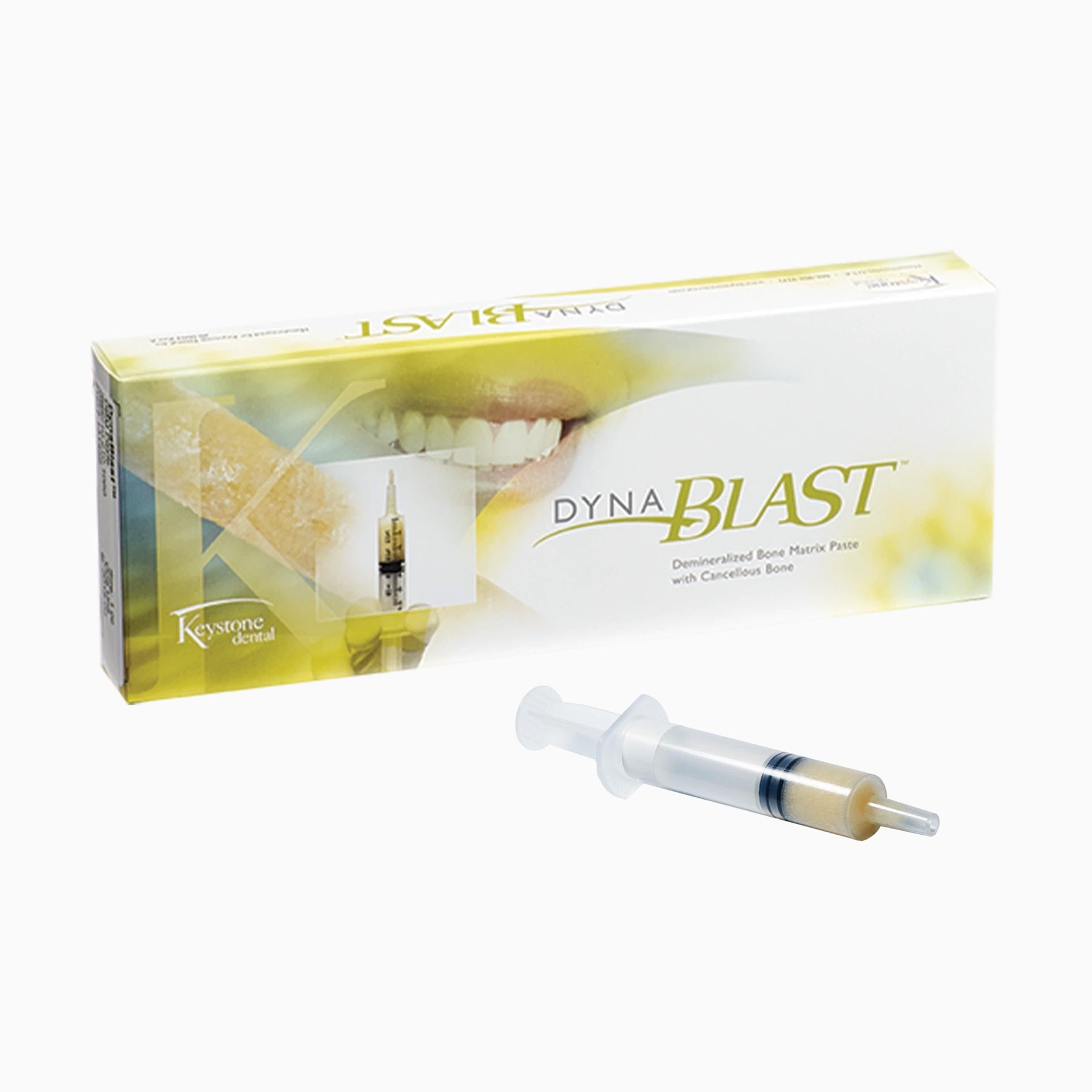 DynaBlast Paste Syringe 0.5cc – Keystone Dental Group