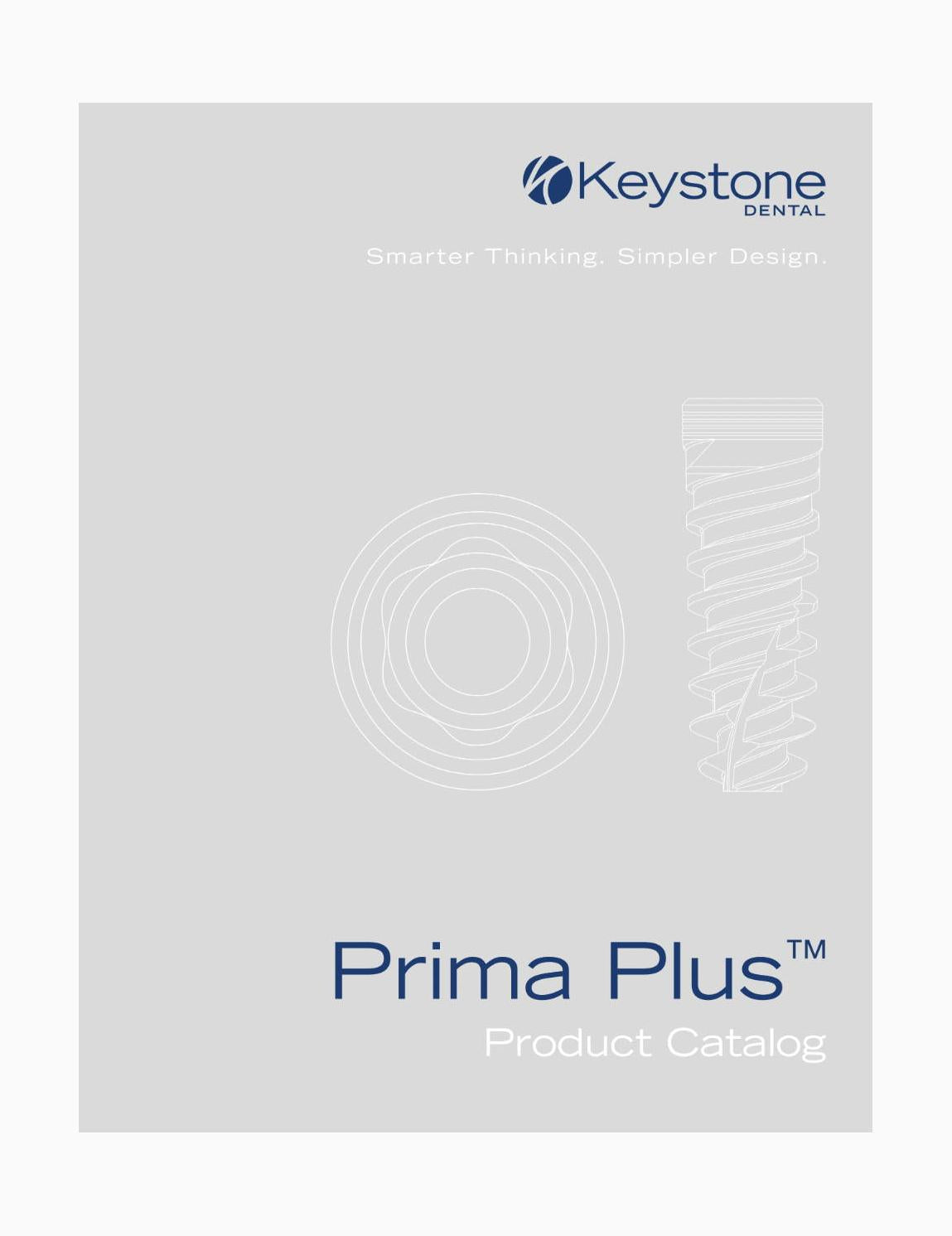 Prima Plus™ Catalog – Keystone Dental Group